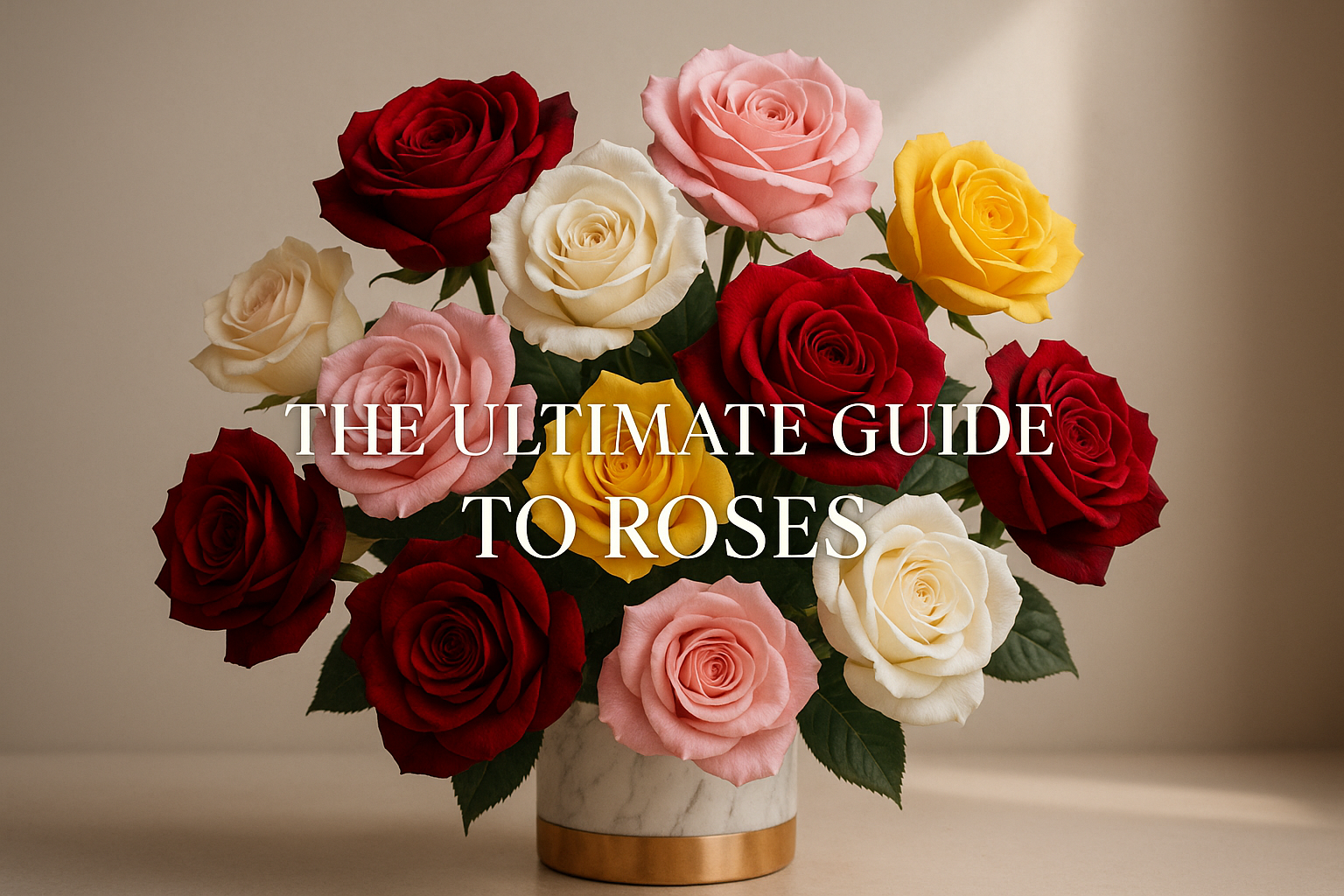 Rose Care Guide & Meanings Kuwait | Expert Tips for Fresh Rose Bouquets ...